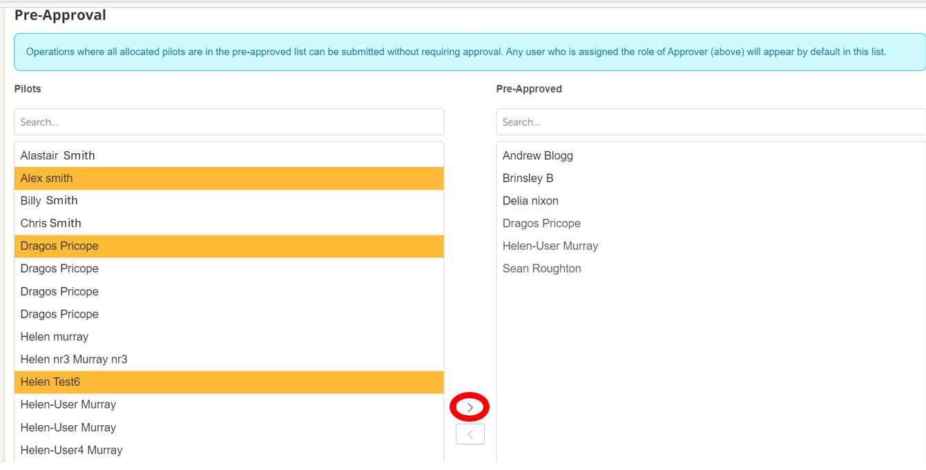Approvals – Drone Cloud Support