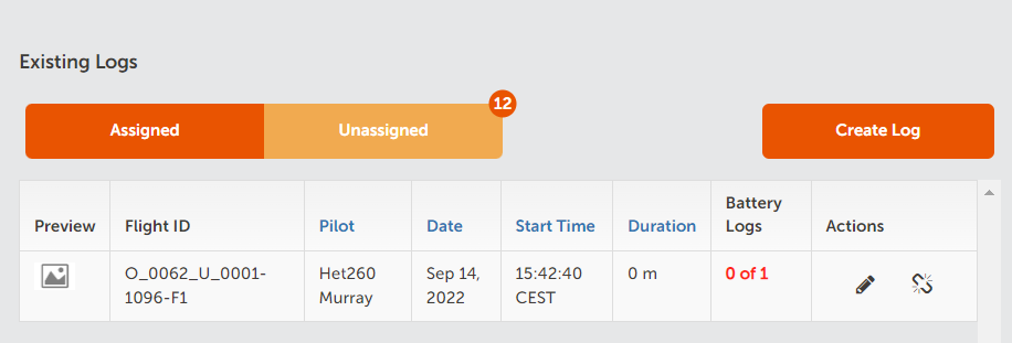 Flight & Battery Logging – Drone Cloud Support
